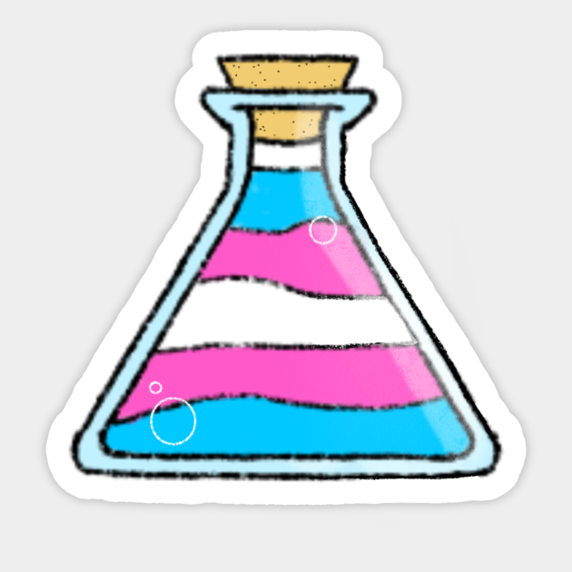 Trans Potion Transgender Pride Sticker Teepublic